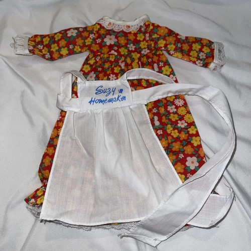 Vtg Suzy Homemaker Rag Doll Coleco Cloth Plush Outfit Play Dreams Come ...