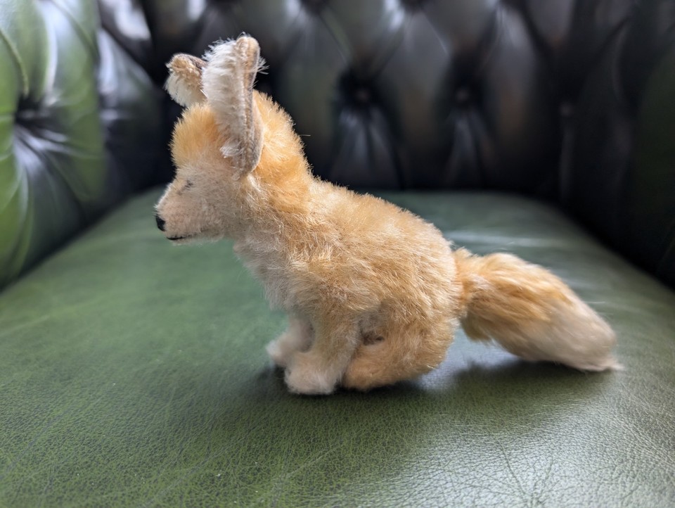 Steiff Fox Xorry Vintage 60s Stuffed Animal Retro Baby Fox Plush Toy ...