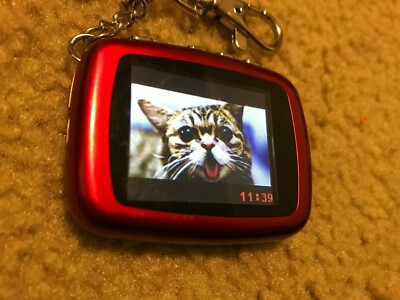 INSIGNIA NS-DKEYRD10 DIGITAL PICTURE KEY CHAIN WITH 1.8" LCD COLOR ...