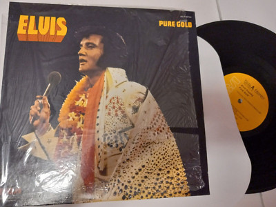 ELVIS PURE GOLD 1975 LP! ORANGE INLAY-SHRINK WRAP | eBay
