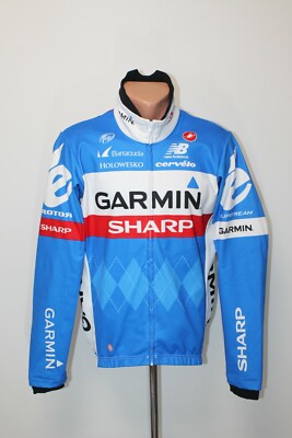 Castelli Garmin Barracuda Pro Cycling Team Jersey WindStopper Jacket ...