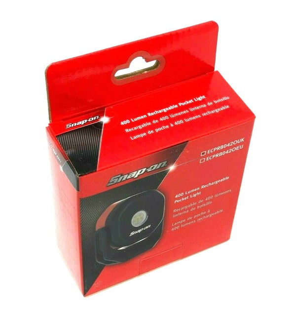 Snap on Rechargeable Pocket Light Magnetic Orange ECPRB042OUK Ecprb042 ...
