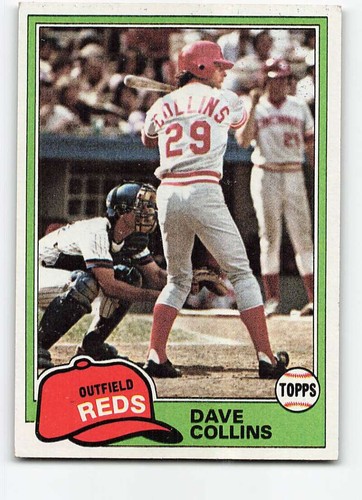 1981 Topps #175 Dave Collins EX/NM Reds ID:113585 | eBay