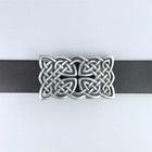 Antique Brushed Silver Rectangle Celtic Knot Belt Buckle | eBay