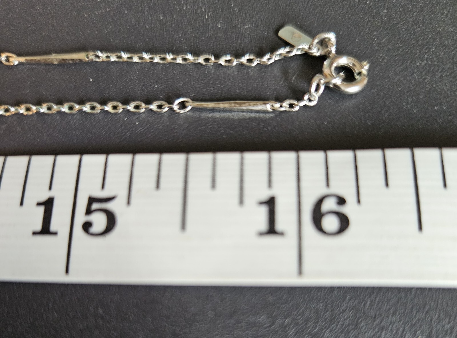 Vintage PAJ 925 Sterling Silver China Puffy LEAF PENDANT WITH 30" Monet ...