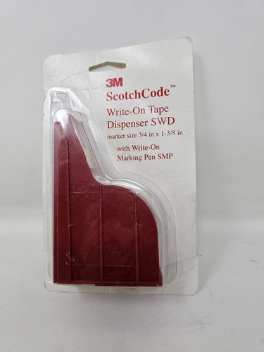 3M SWD ScotchCode Wire Marker Write-On Dispenser Tape only USA | eBay