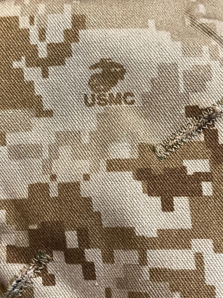 Medium USMC LWH Lightweight Helmet Norotos Mount SureFire Light USGI ...