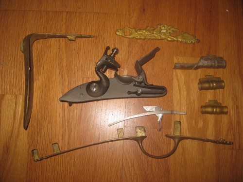 Muzzleloader Fowler Parts Set, Flint Lock Black Powder DWPS8 | eBay