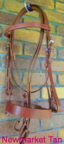 FSS Hunter Bridle Leather Traditional English Working Show Hunt Single ...
