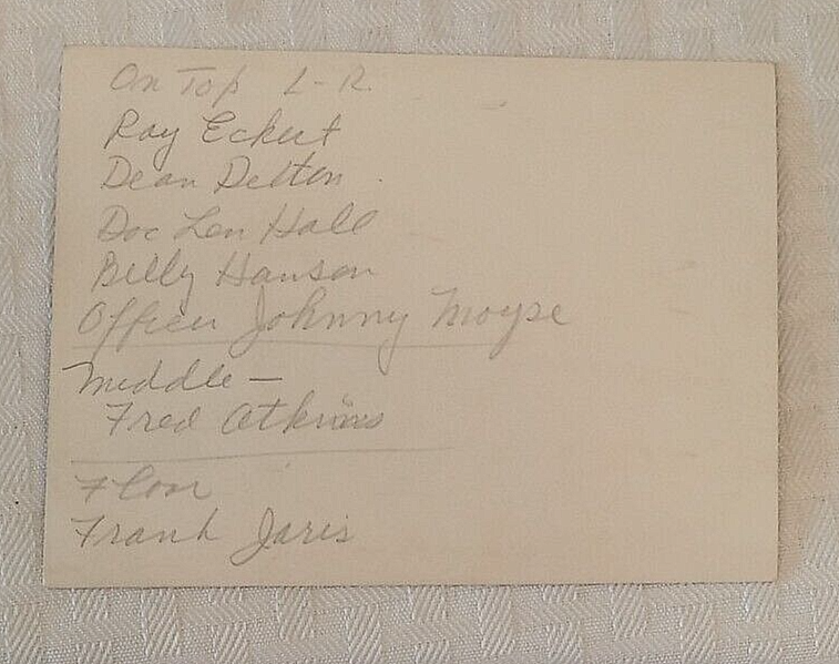 1/1 Wrestling 4x5 Photo Type 1 Fan Candid 1930s 40s Fred Atkins Eckert ...