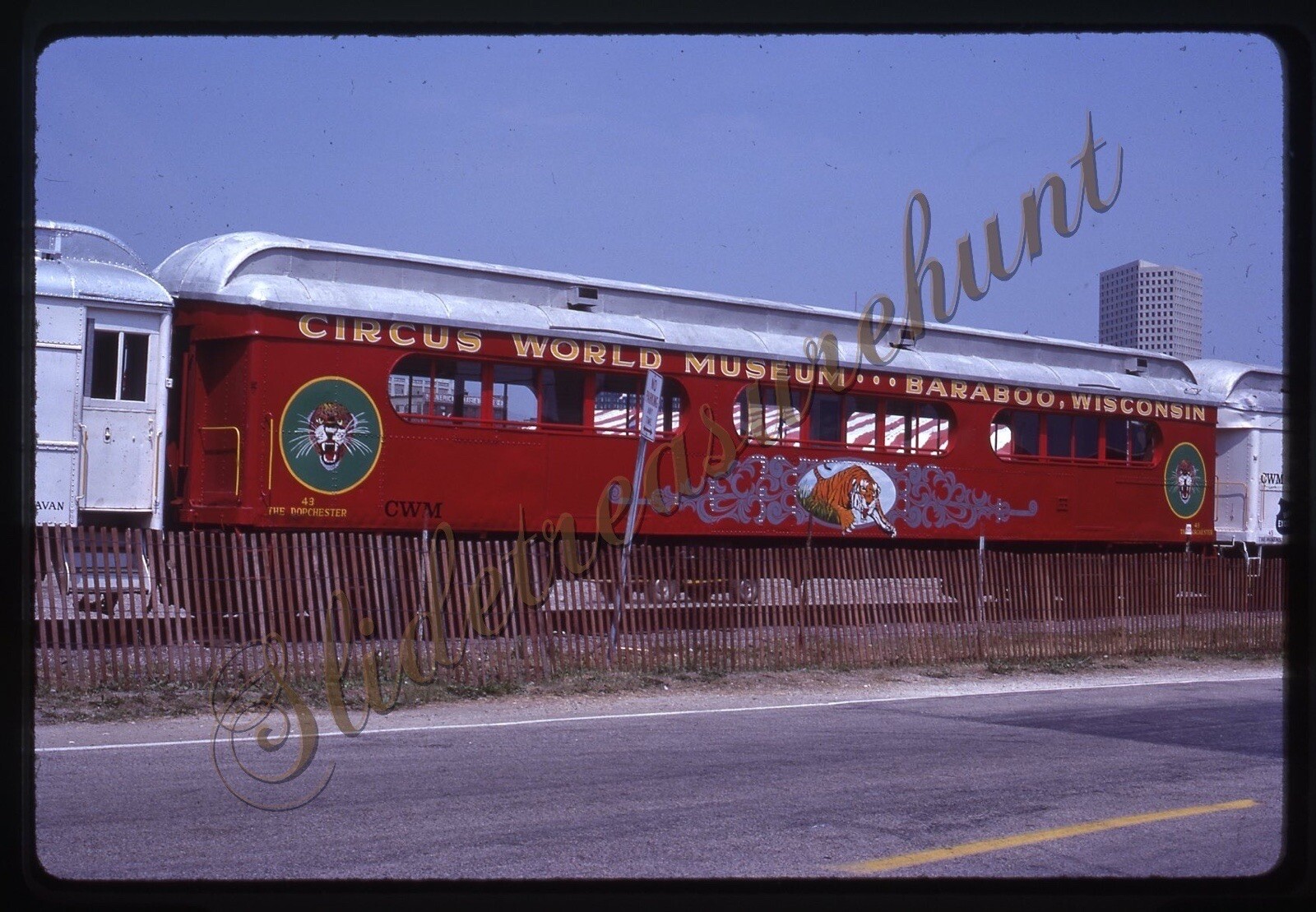 Circus World Museum Train Tiger Car 1980s 35mm Slide Kodachrome | eBay