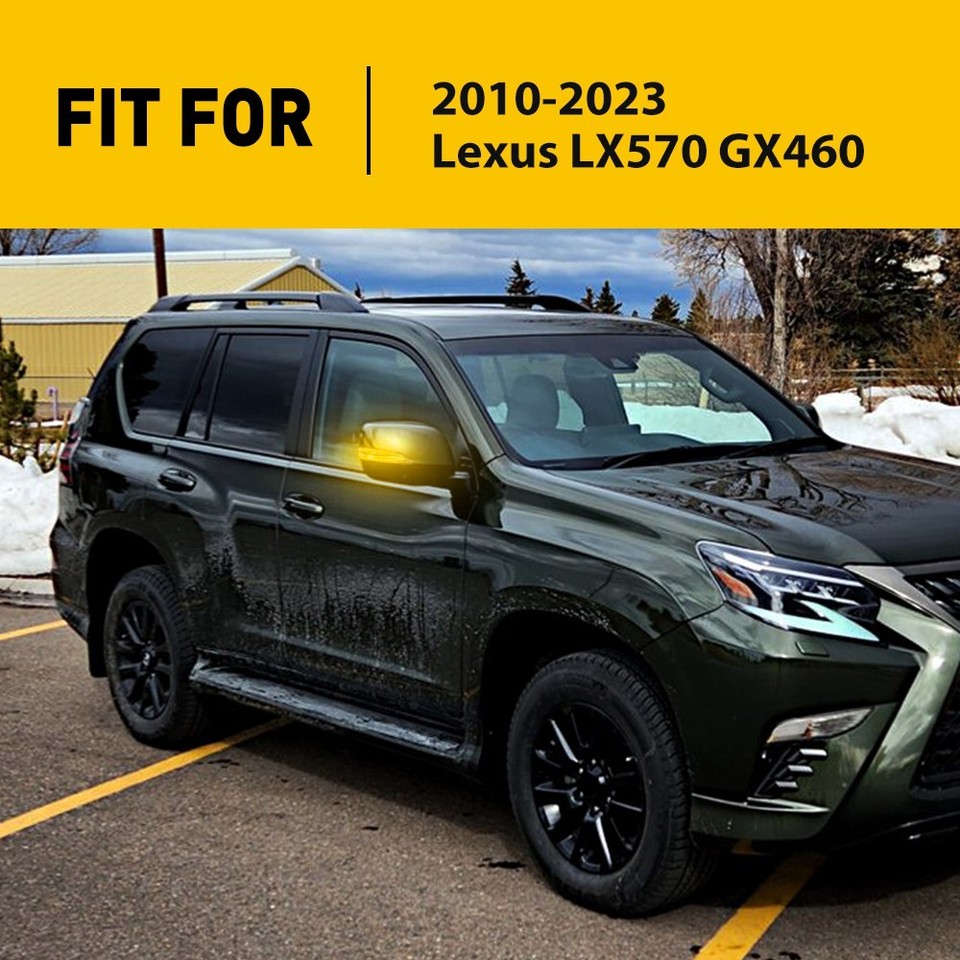 For Lexus LX570 GX460 2010-2023 RH Passenger Mirror Turn Signal Lamp ...