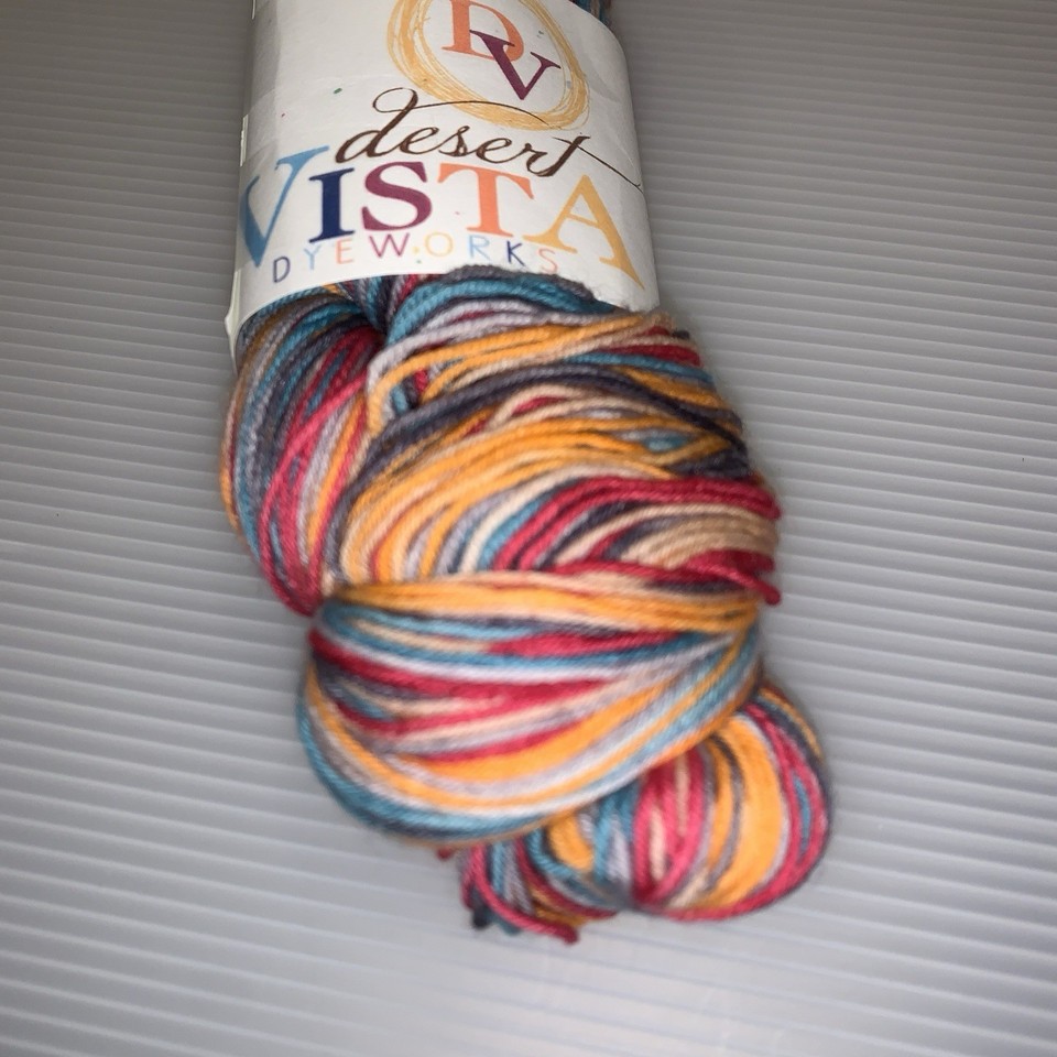 Desert Vista Dyeworks READY PLAYER ONE Self Striping Sock Yarn | eBay