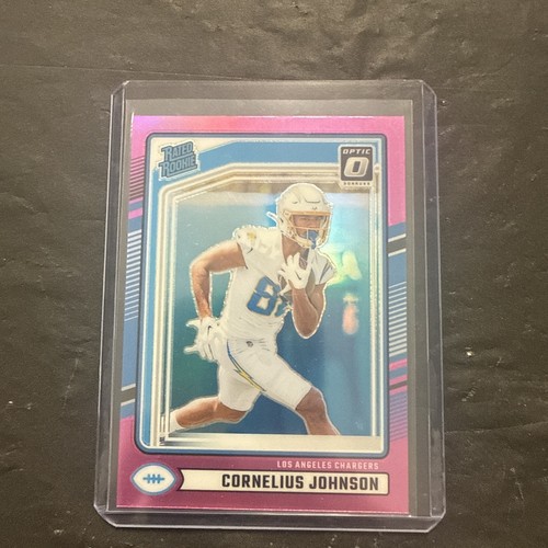2024 Donruss Optic Rated Rookie Cornelius Johnson Pink Preview A211 | eBay