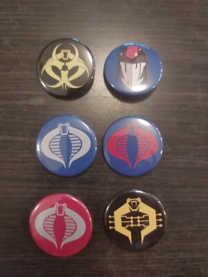 Gi Joe COBRA lot Badges | eBay