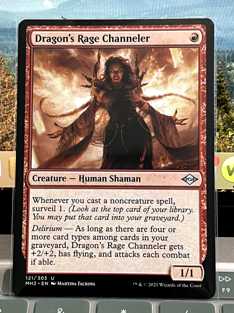 MTG Dragon's Rage Channeler Modern Horizons 2 121/303 Regular Uncommon ...