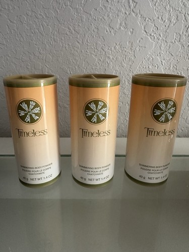 3 Timeless shimmering body powder Avon 40 g 1.4 oz. New | eBay
