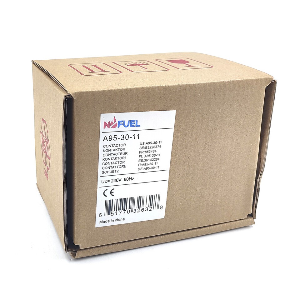 AC Contactor 240V coil A95-30-11 95A 3P replace Contactor A95-30-11-80 ...