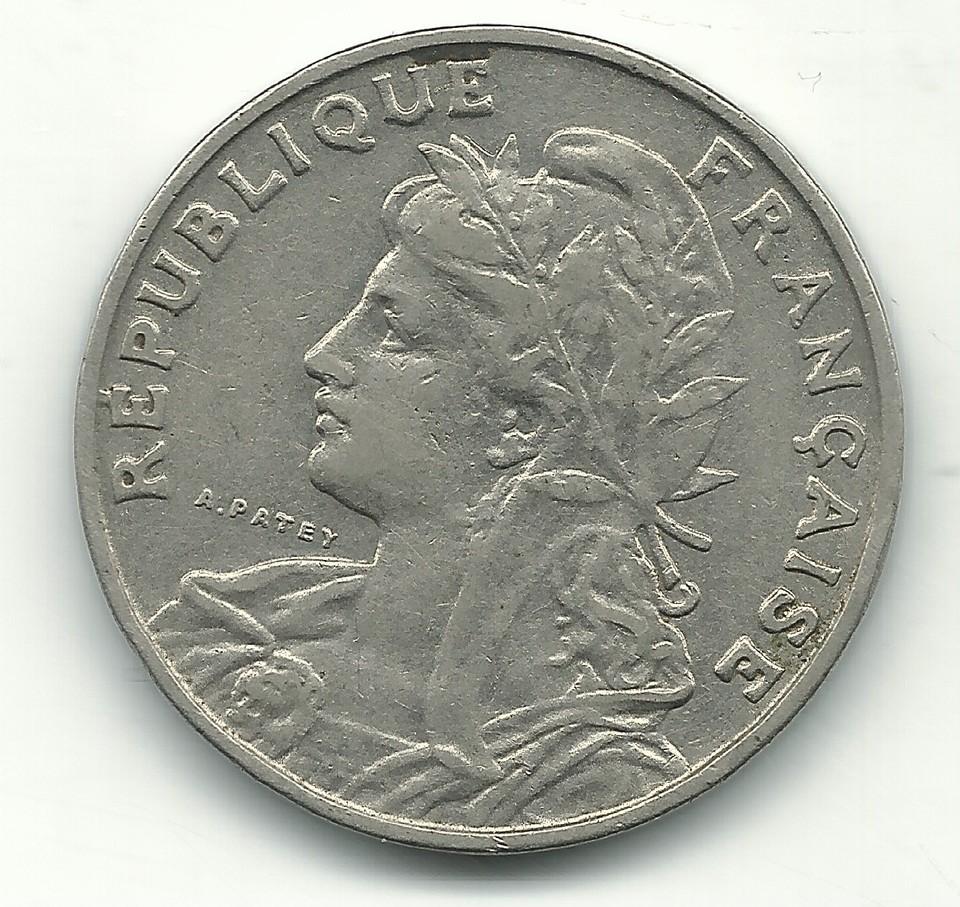A VERY NICE VERY HIGH GRADE XF/AU 1903 FRANCE-FRENCH 25 CENTIMES COIN ...