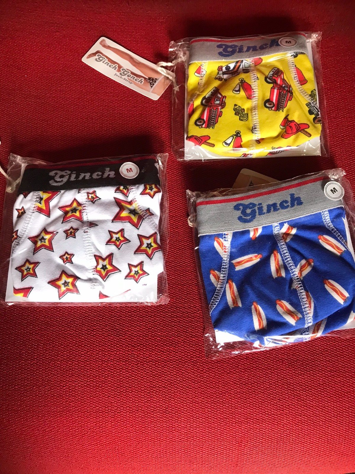 Ginch Gonch Mens Jollycocks Jockstrap Jock Underwear Size XS S M L & XL ...