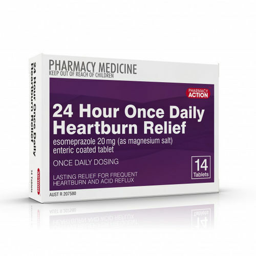 14 x 24Hr Once Daily Heartburn Relief - Pharmacy Action, Generic Nexium ...