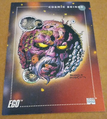 1992 Marvel Trading Card #154 EGO | eBay