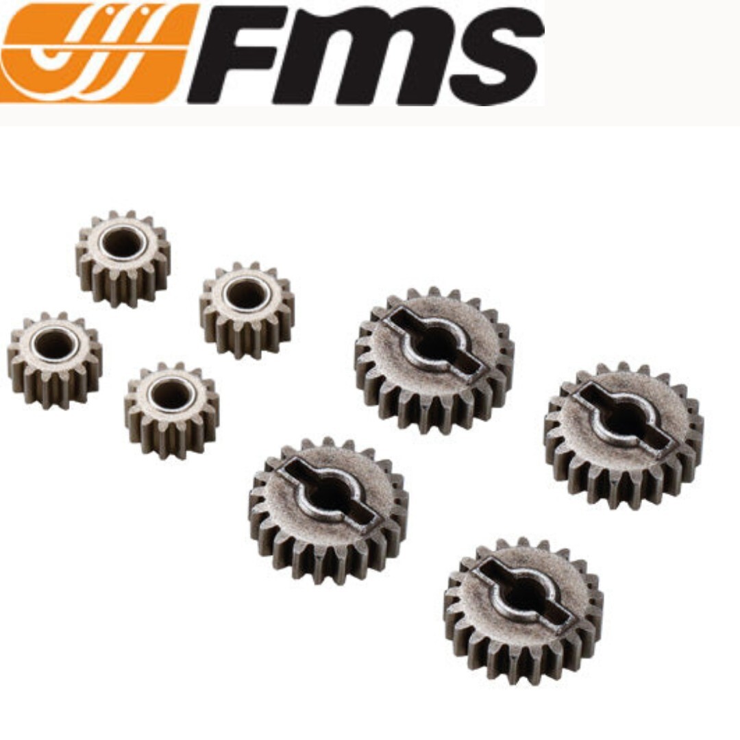 FMS C3059 Metal Portal Axle Gear Set 1/24 Smasher Power Wagon K5 Blazer ...