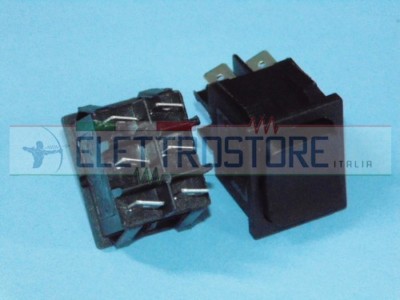 INTERRUTTORE PULSANTE 6 CONTATTI MONTACARICHI TAPPARELLE PULSANTE ...