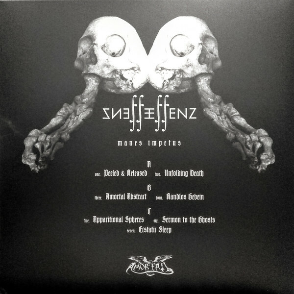 Essenz - Manes Impetus 2 x LP - Black Vinyl Album - USED - Black Metal ...