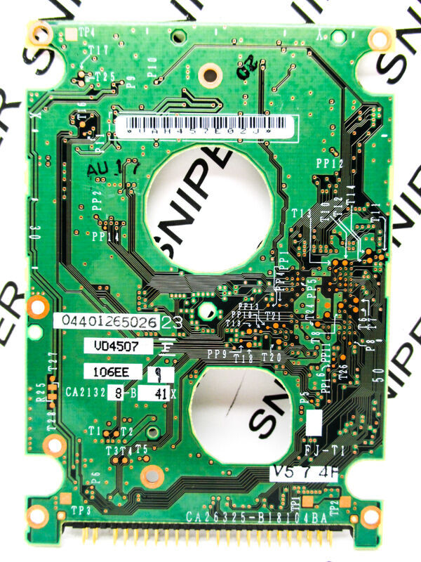 PCB - Fujitsu 40GB MHT2040AH IDE CA06377-B124000B CA26325-B18104BA 2.5 ...