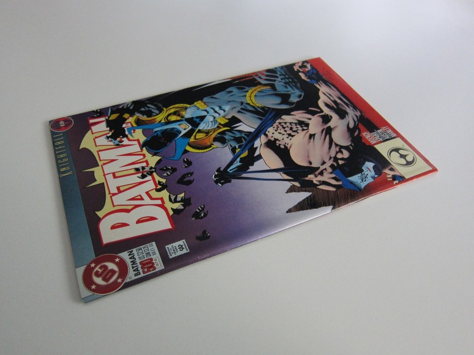 BATMAN #500 FN+ KNIGHTFALL PART 19 BANE AZRAEL ROBIN KELLEY JONES DC ...