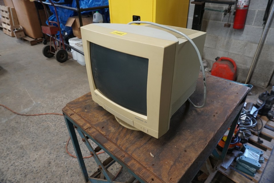 Vintage NEC MultiSync 2V Computer Monitor 13" JC-1432VMA Color CRT | eBay