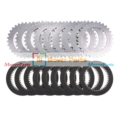 9 Clutch Plates + Disc AT179473 T158801 for John Deere 210LE 310E 310G ...