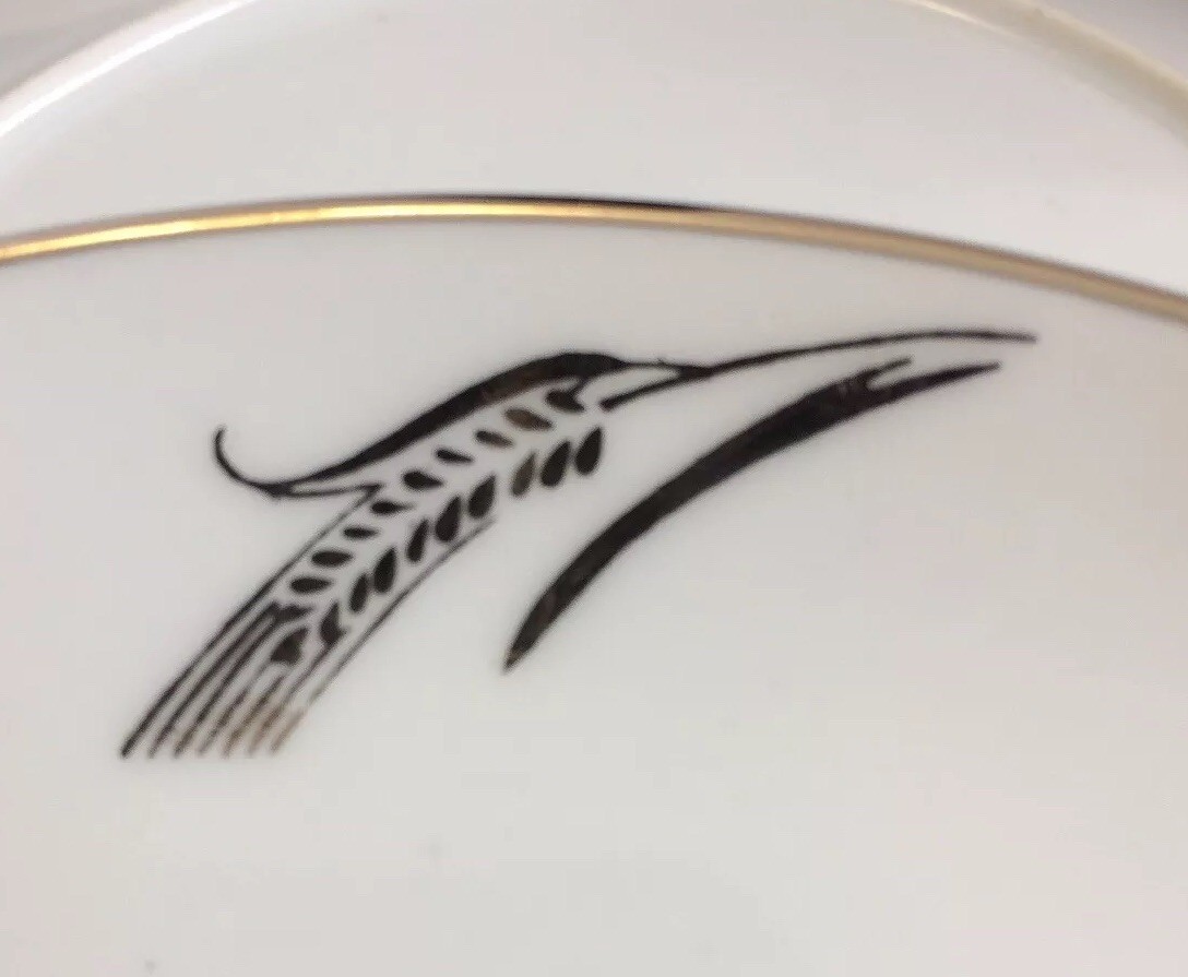 FUKAGAWA Fine China ARITA Pattern#931 6 1/2” Bread & Butter Plates, 3 ...