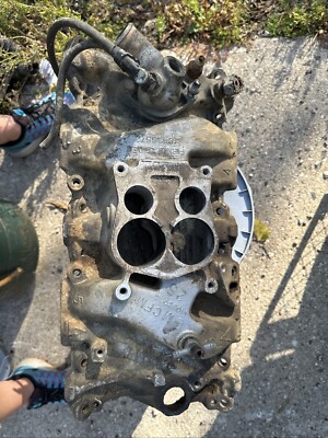 78 79 80 GM Small Block SBC ALUMINUM Intake manifold 14057053 5.0 5.7 ...