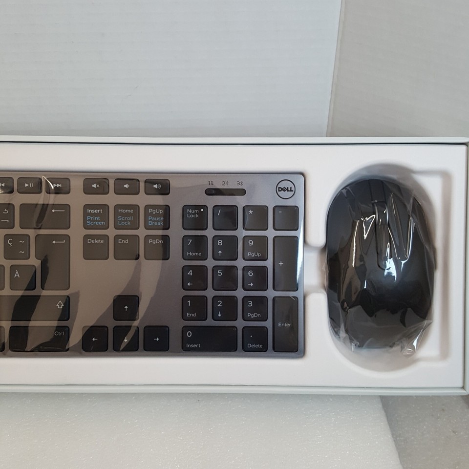 New Dell Premier Wireless Keyboard and Mouse - KM717-GY-CAN MU Sealed ...