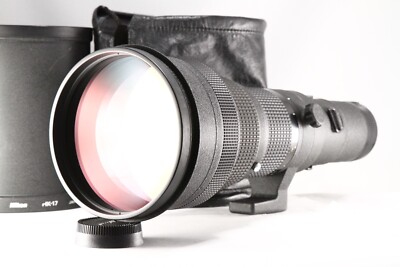 [Near Mint] Nikon Ai NIKKOR 500mm F4P ED IF w/Hood&Case MF Telephoto ...