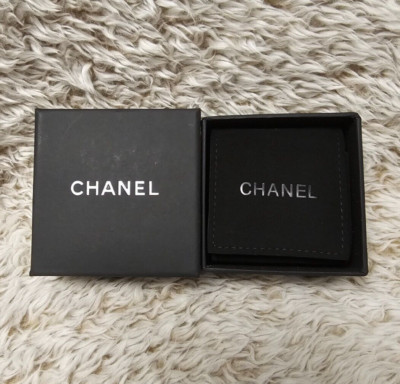"EMPTY BOX" Chanel Jewelry Box 2.6x2.6''x1.6'' & Gift Box Storage Box ...