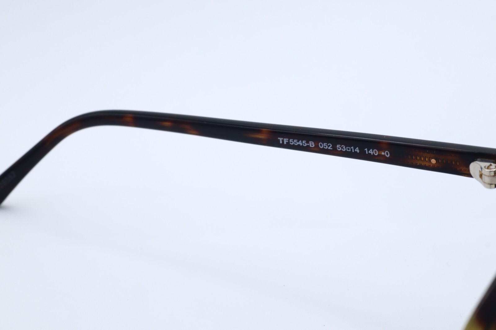 New Authentic Tom ford TF 5545-B 052 Cat Eye Havana Eyeglasses Clear ...