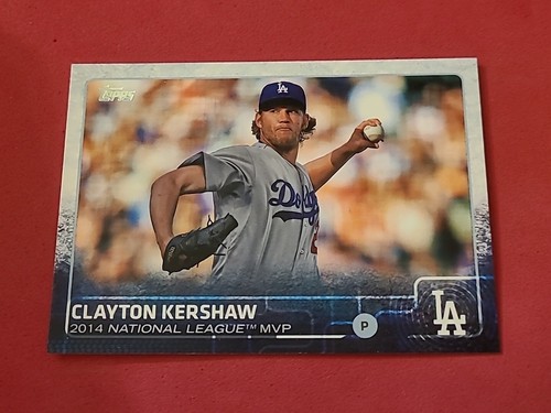 2015 Clayton Kershaw Topps #545 National League MVP | eBay