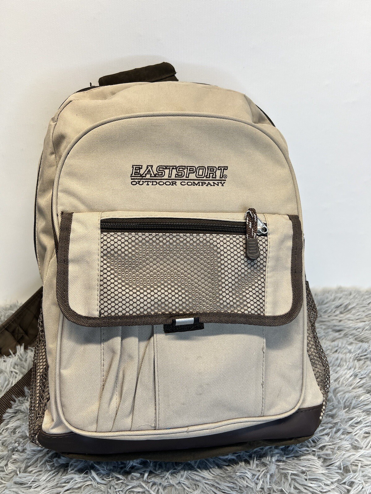 EastSport Outdoor Company Backpack Beige Multi Pocket | eBay