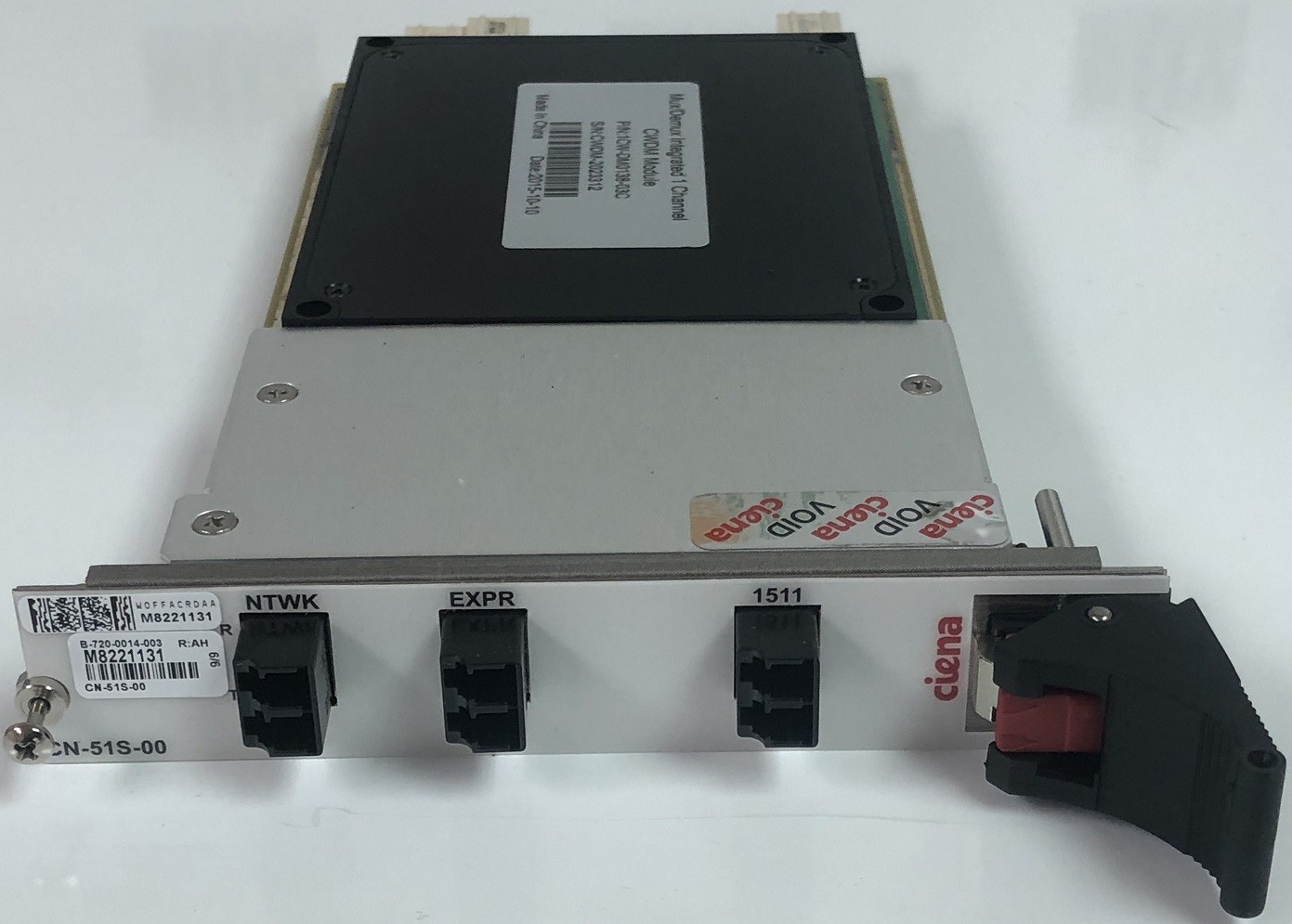 CN-51S-00 1CW-DM1038-03C CIENA Mux/Demux Intergrated 1 Channel DWDM ...