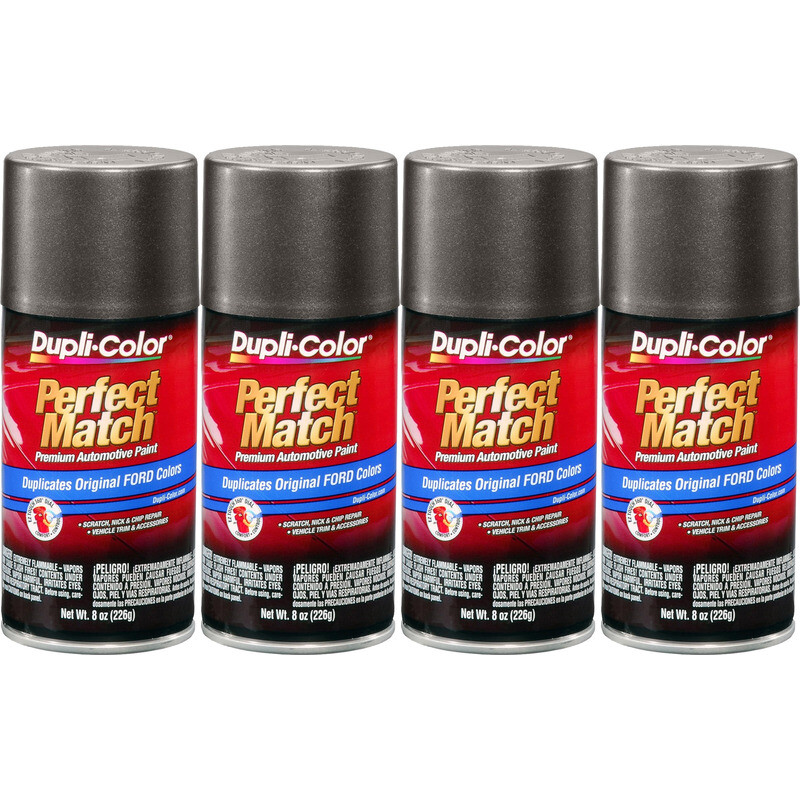Duplicolor BFM0414 (4-Pack), Perfect Match Aerosol Paint Ford UX, Ingot ...