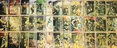 EVERETTE HARTSOE - RAZOR - 1995 Complete Set 90 Chromium Cards Fantasy ...