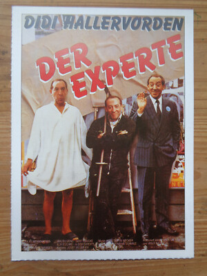 Filmplakatkarte / moviepostercard Der Experte Dieter Hallervorden | eBay.de