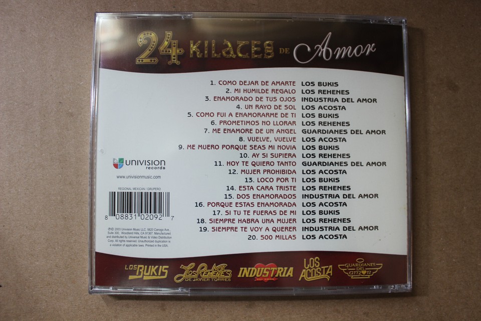 24 KILATES DE AMOR VARIOS ARTISTAS ULTRA RARE NEW SEALED | eBay