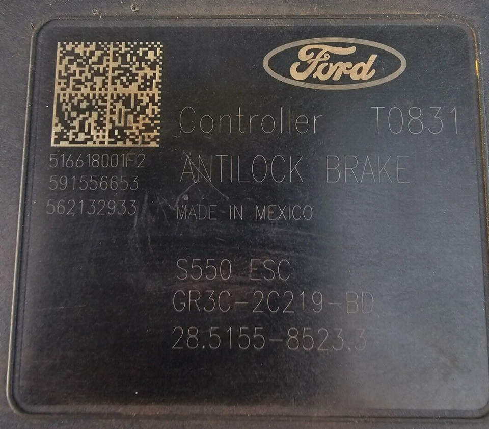 15-18 Ford Mustang ABS Pump Anti Lock Brake Module Unit OEM GR3C-2C405 ...