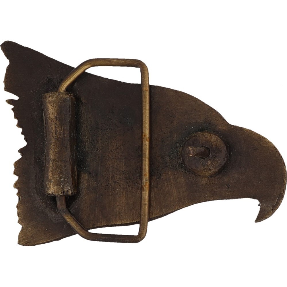 Eagle Head Hawk Biker Veteran Western Cowgirl Cowboy 1970s Vintage Belt ...