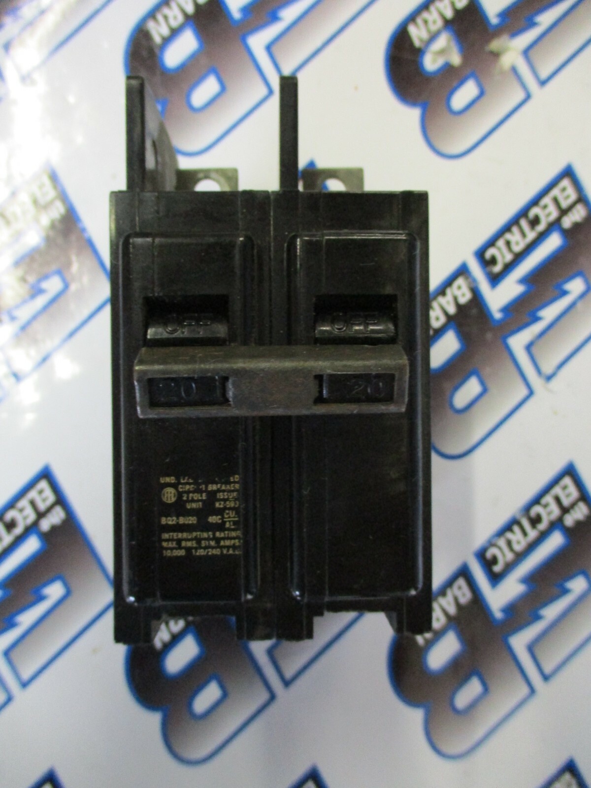 ITE BQ2B020 Circuit Breaker 20 Amp 240 Volt 2 Pole Bolt On 10K ...
