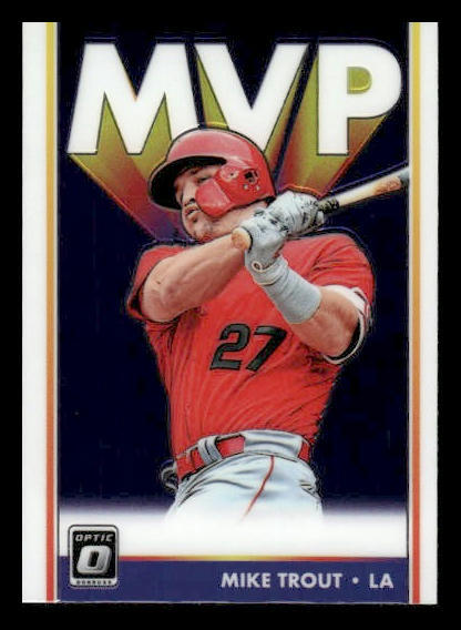 2019 Donruss Optic #MVP-6 Mike Trout MVP Los Angeles Angels | eBay